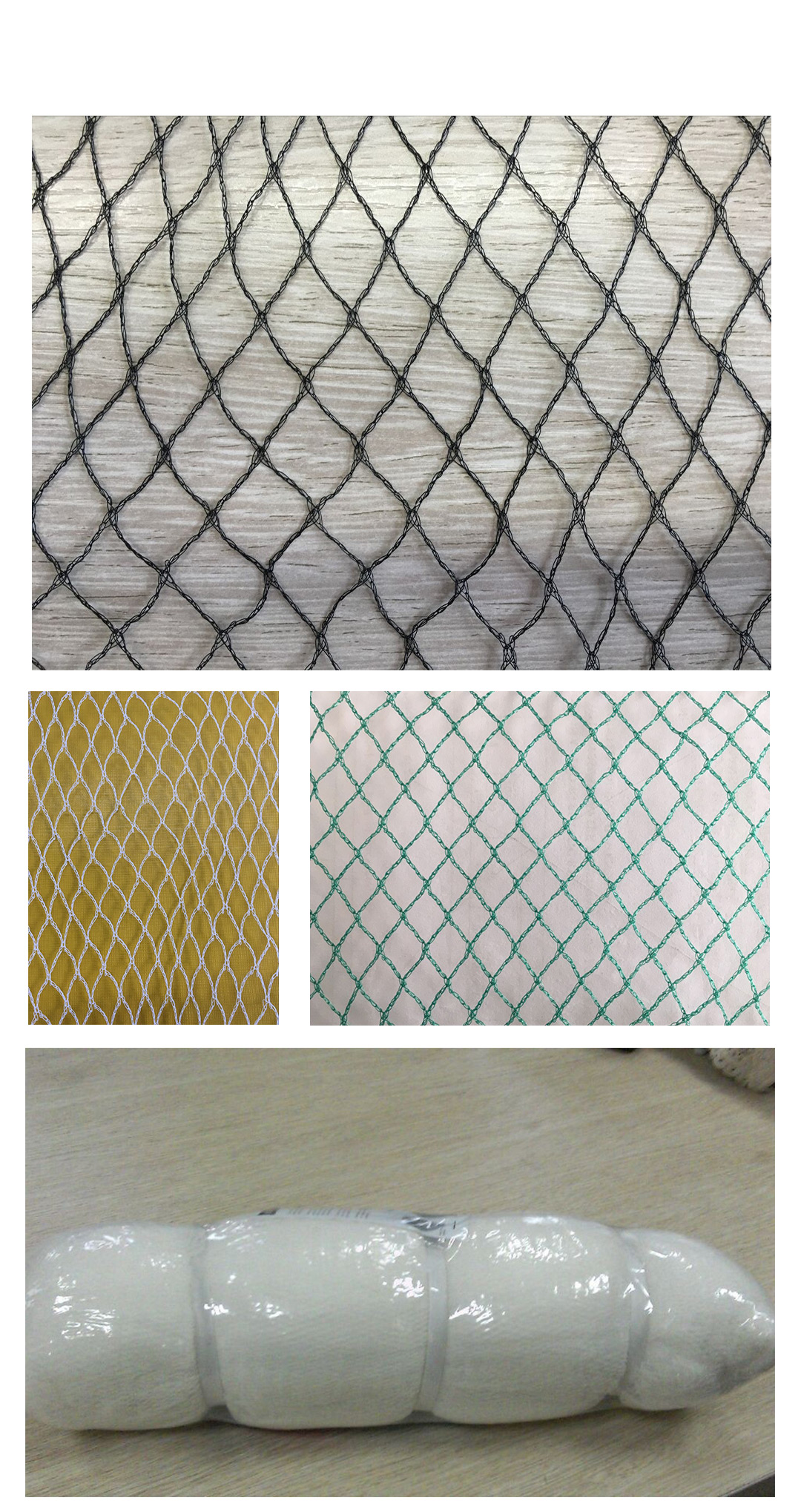 100% HDPE Agriculture Bird Protection NetManufacturer from China