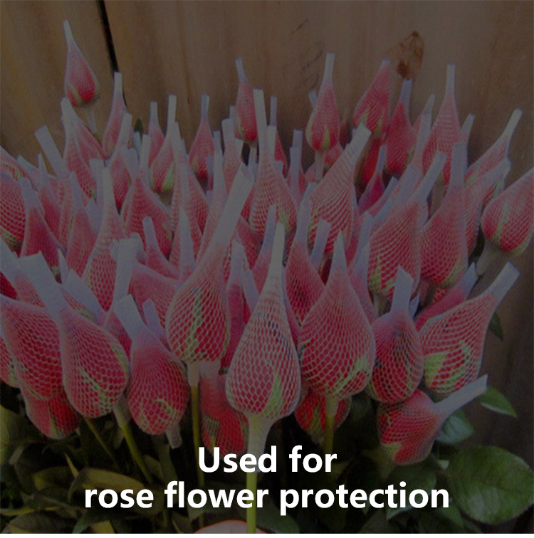Plastic Flower Bud Net Protective Sleeve Netting Rose Bud Nets from ...